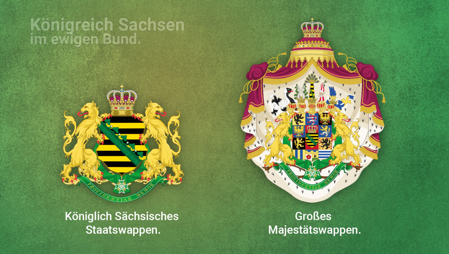 Das Königshaus. • Königreich Sachsen.