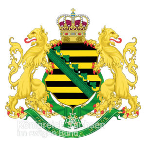 Kleine allgemeine Wappenkunde. • Königreich Sachsen.